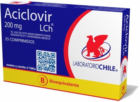 Aciclovir 200 Mg 25 Tab