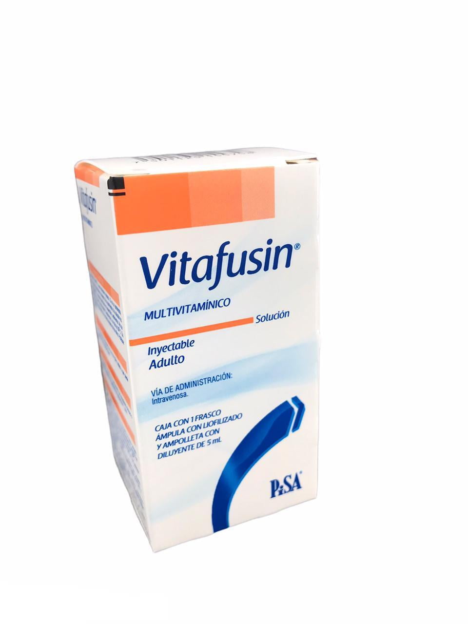 VITAFUSIN MULTIVITAMÍNICO PARA ADULTO 1 FRASCO ÁMPULA