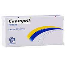 Captopril 25 Mg 30 Tab